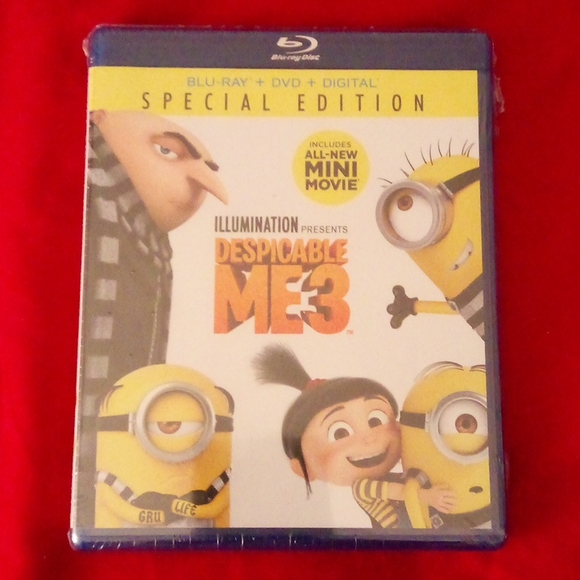Universal Media Despicable Me 3 Dvd Poshmark